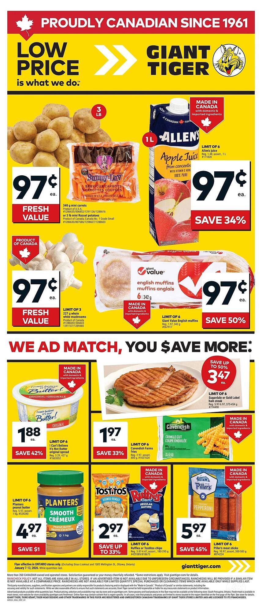 Giant Tiger flyer (2026-01-07 - 2026-01-13) | ca.katalog24.com.tr