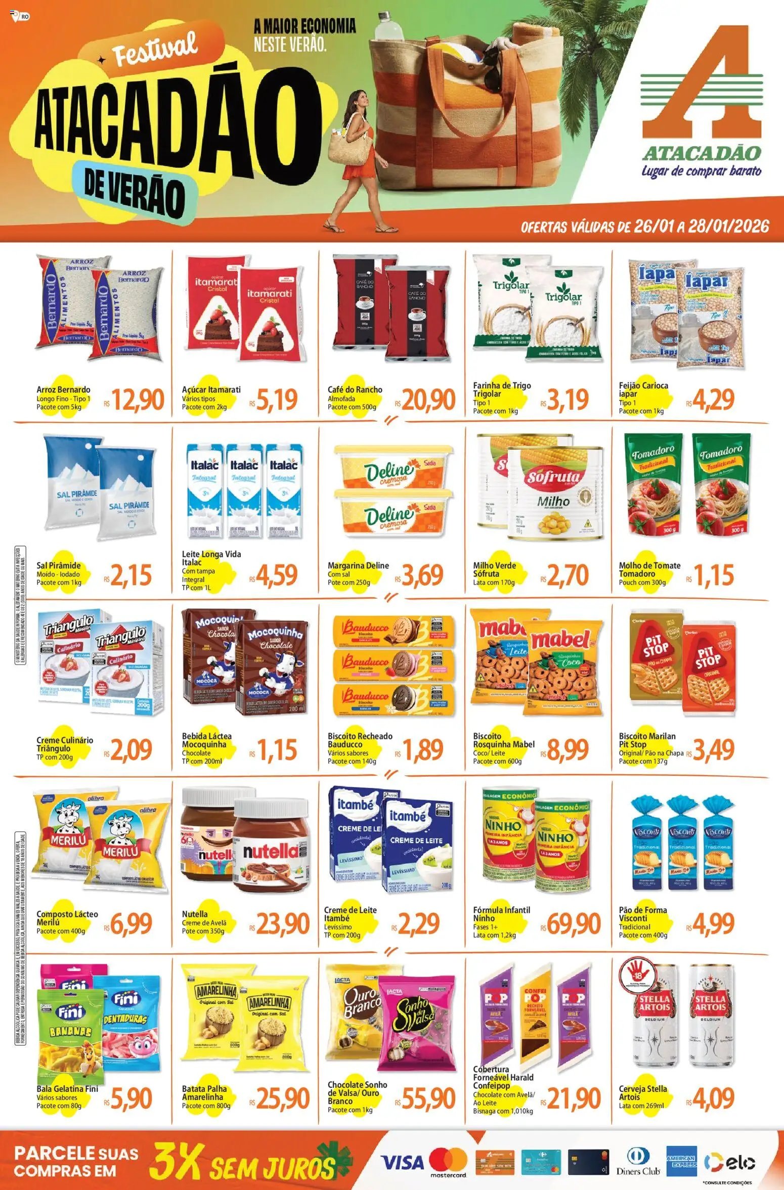 Atacadão folheto a partir de 26/01/2026 Ofertas - RO (2026-01-26 - 2026 ...