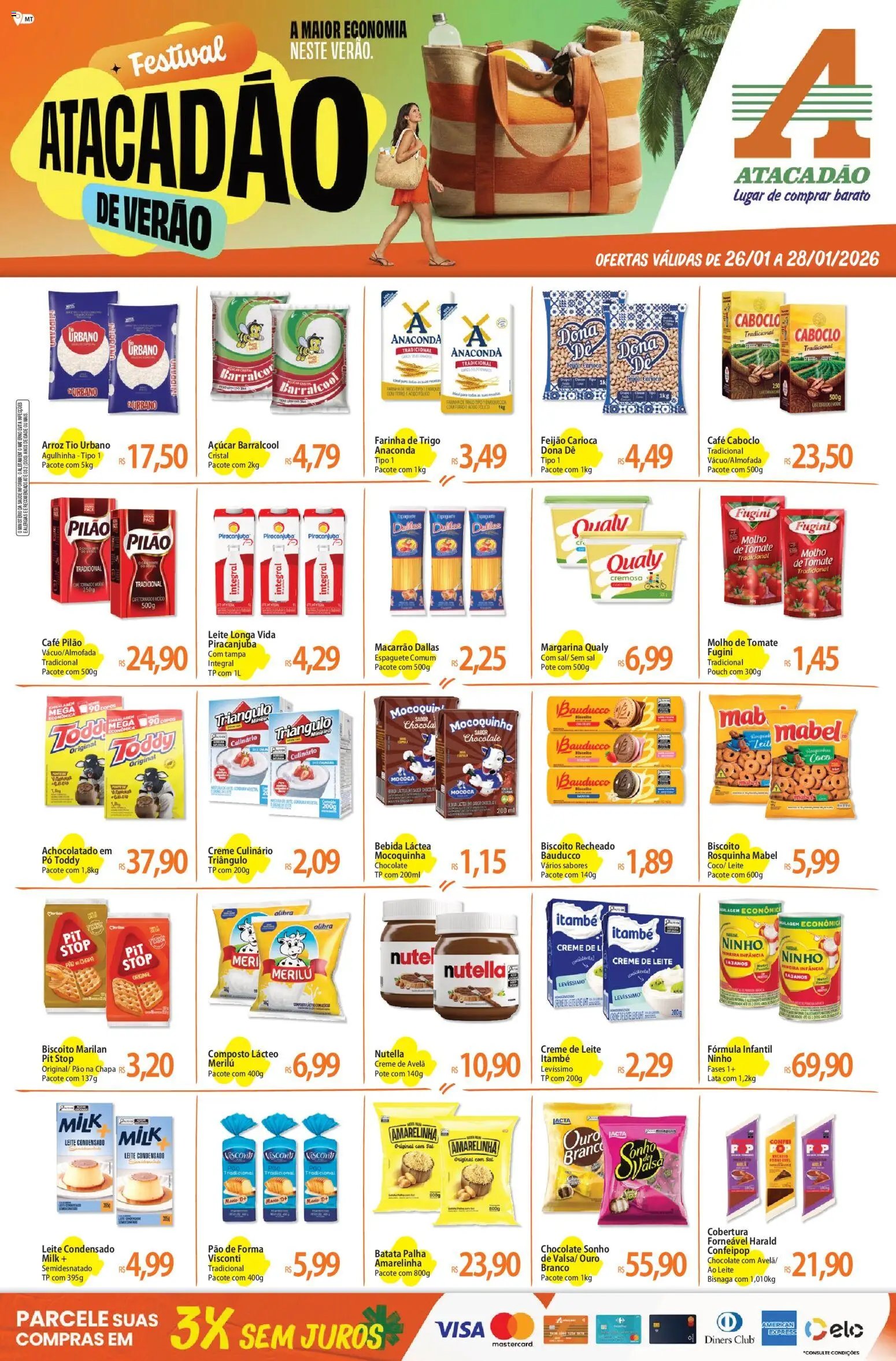 Atacadão folheto a partir de 26/01/2026 Ofertas - MT (2026-01-26 - 2026 ...