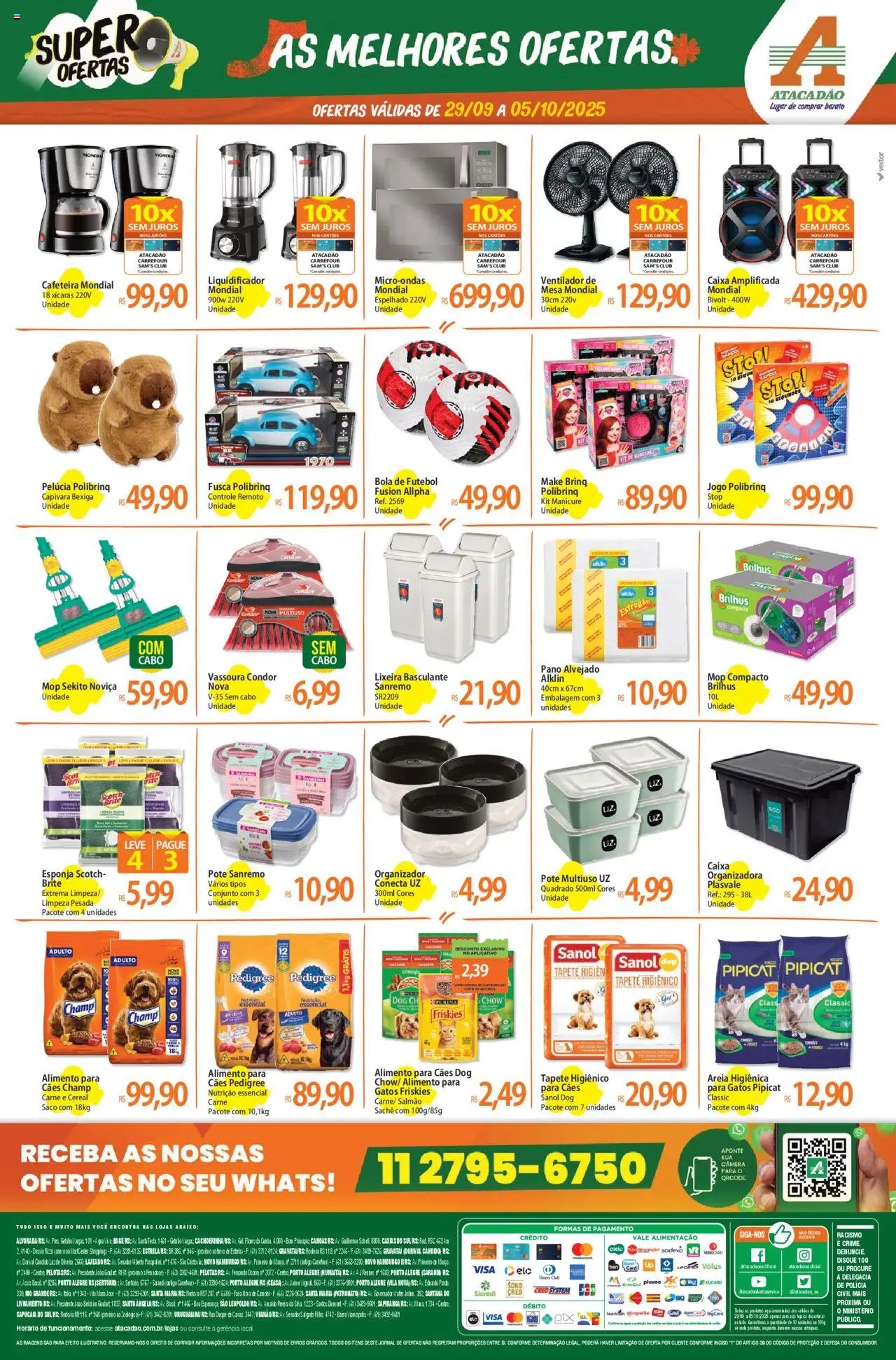 Atacadão folheto a partir de 29/09/2025 Ofertas - RS (2025-09-29 - 2025 ...