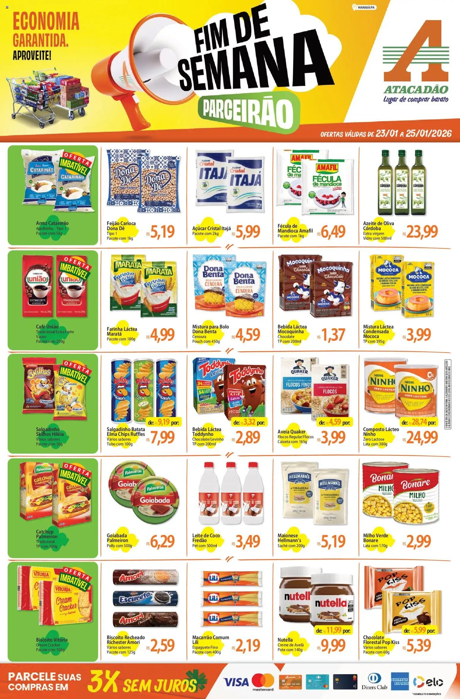 Atacadão folheto a partir de 23/01/2026 Ofertas - PA (2026-01-23 - 2026 ...