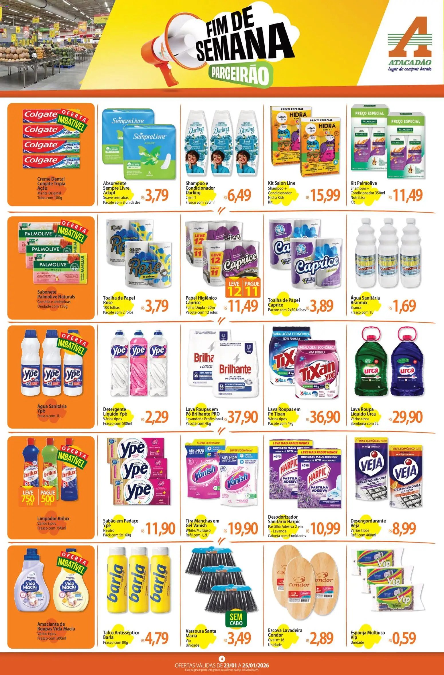 Atacadão folheto a partir de 23/01/2026 Ofertas - PA (2026-01-23 - 2026 ...