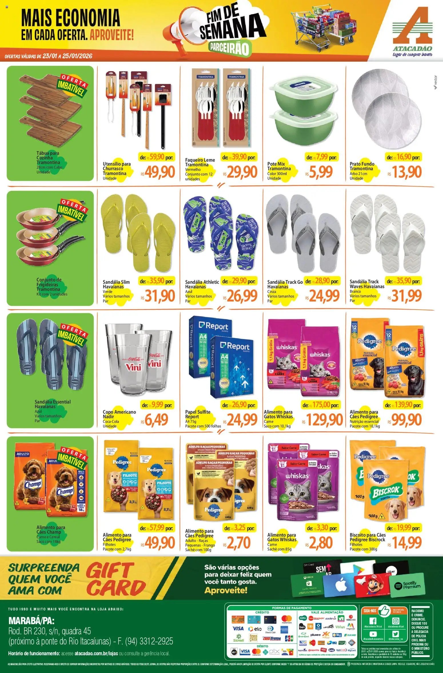 Atacadão folheto a partir de 23/01/2026 Ofertas - PA (2026-01-23 - 2026 ...