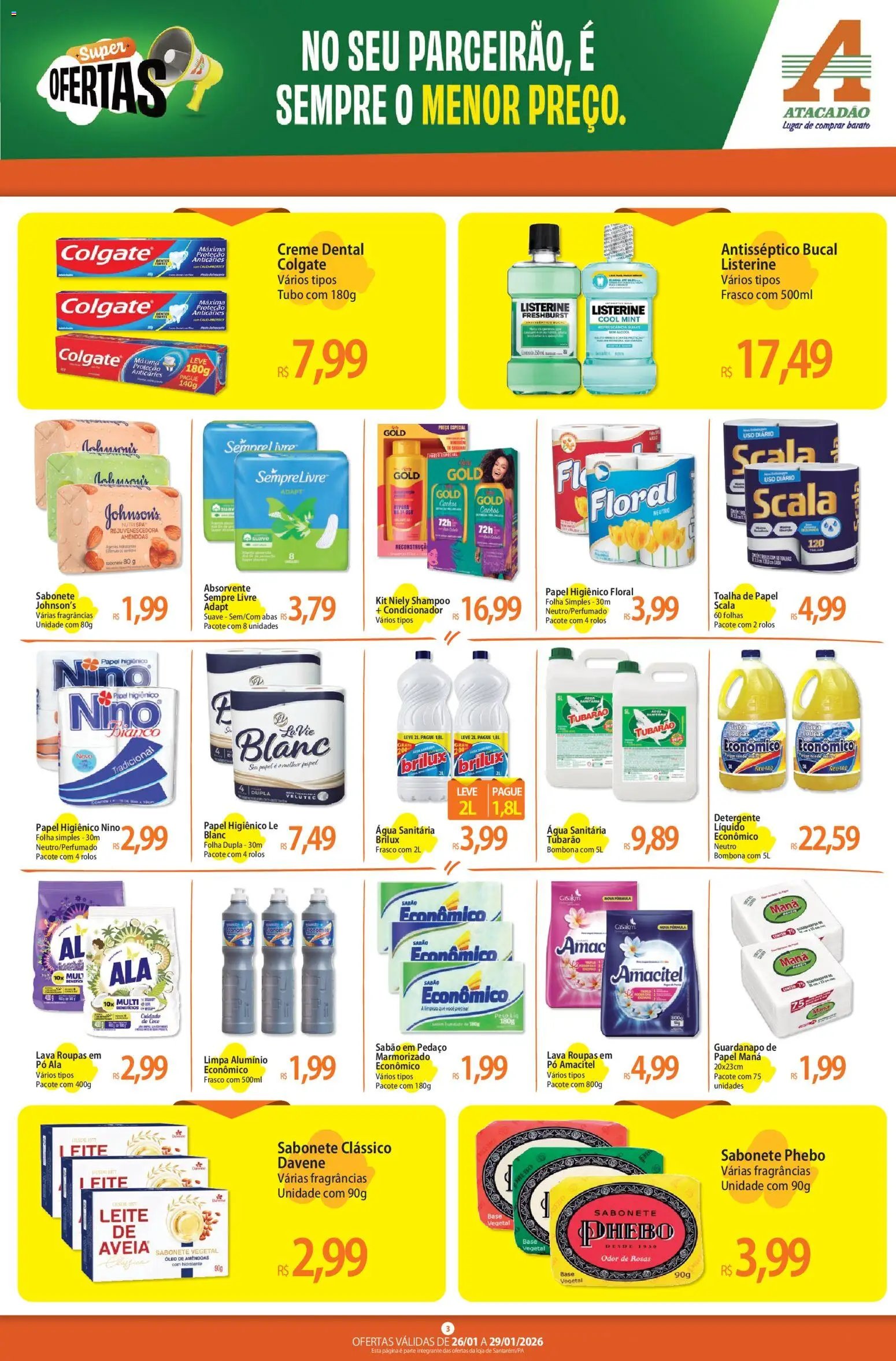 Atacadão folheto a partir de 26/01/2026 Ofertas - PA (2026-01-26 - 2026 ...