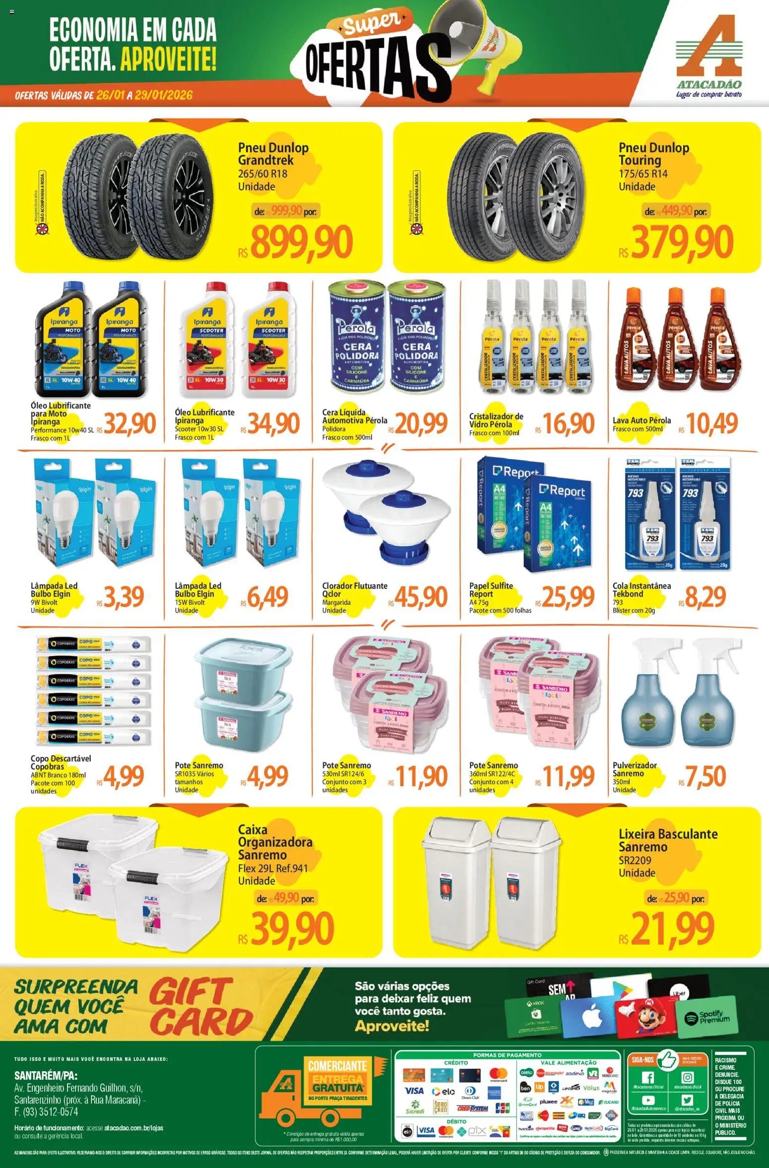 Atacadão folheto a partir de 26/01/2026 Ofertas - PA (2026-01-26 - 2026 ...