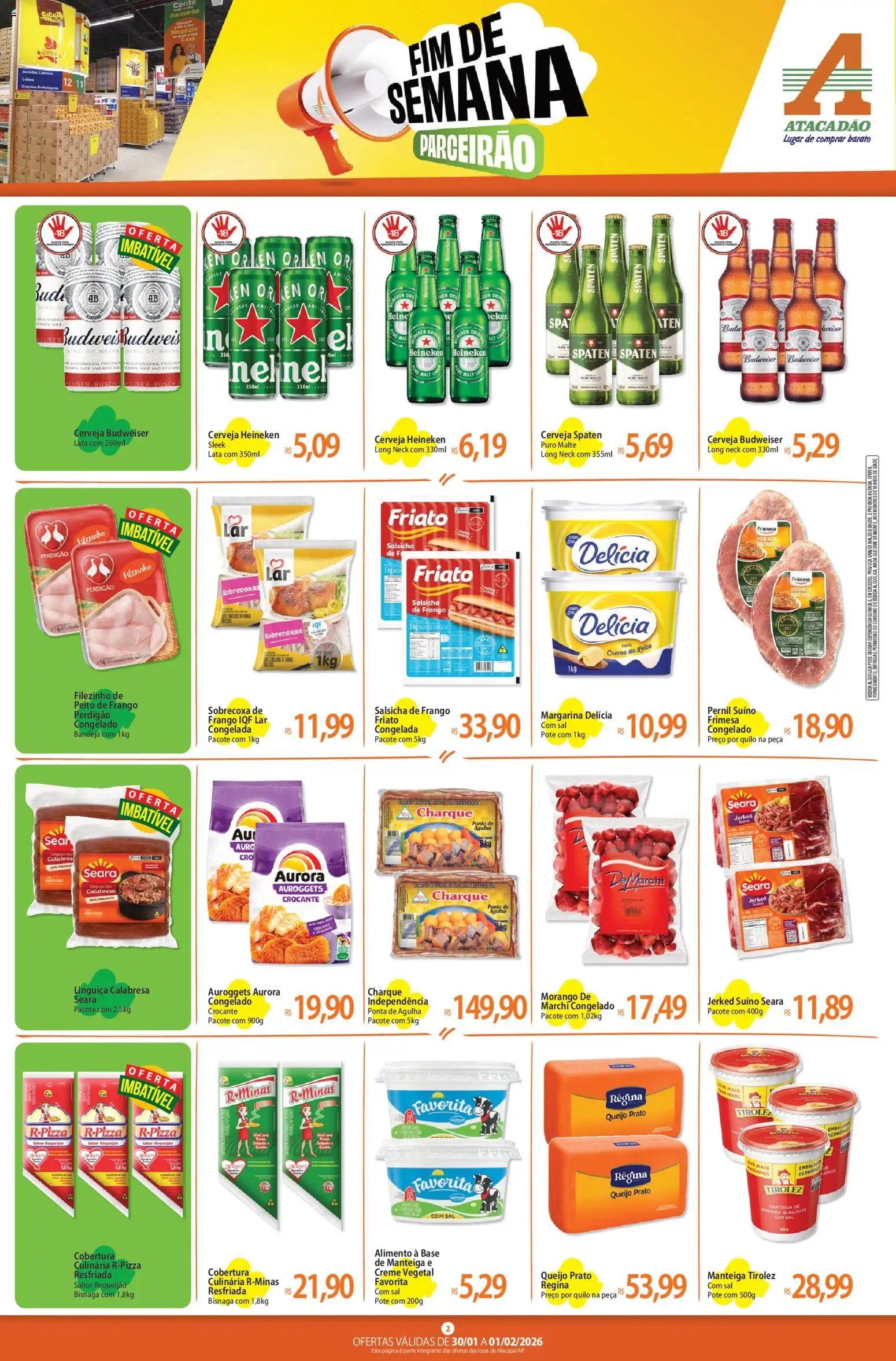 Atacadão folheto a partir de 30/01/2026 Ofertas - AP (2026-01-30 - 2026-02-01) | Angebote1.de-br