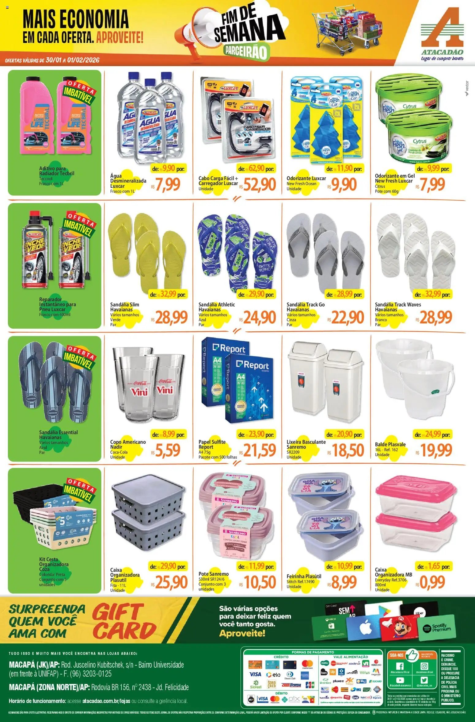 Atacadão folheto a partir de 30/01/2026 Ofertas - AP (2026-01-30 - 2026-02-01) | Angebote1.de-br