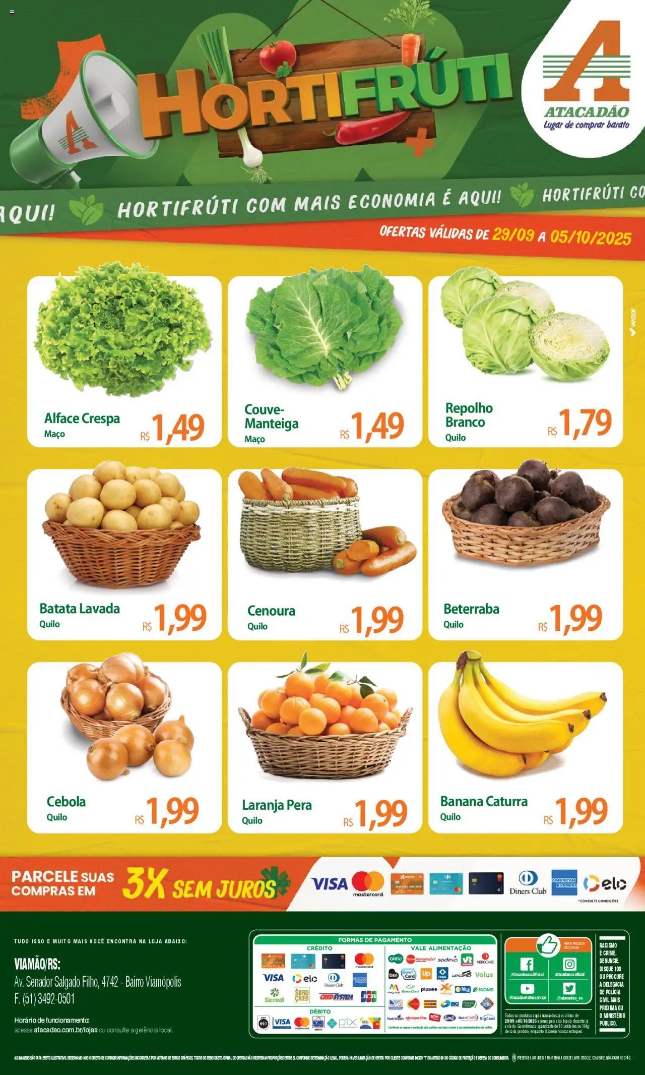 Atacadão folheto a partir de 29/09/2025 Ofertas - RS (2025-09-29 - 2025 ...