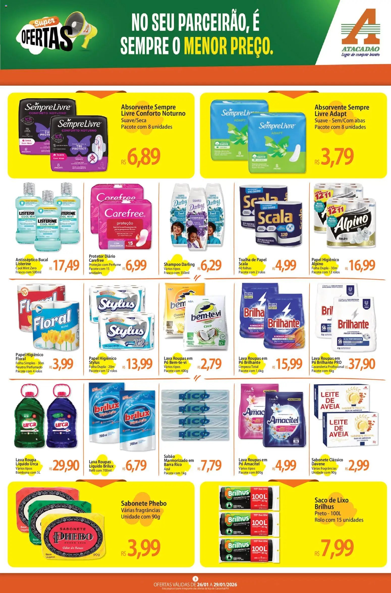 Atacadão folheto a partir de 26/01/2026 Ofertas - PA (2026-01-26 - 2026 ...