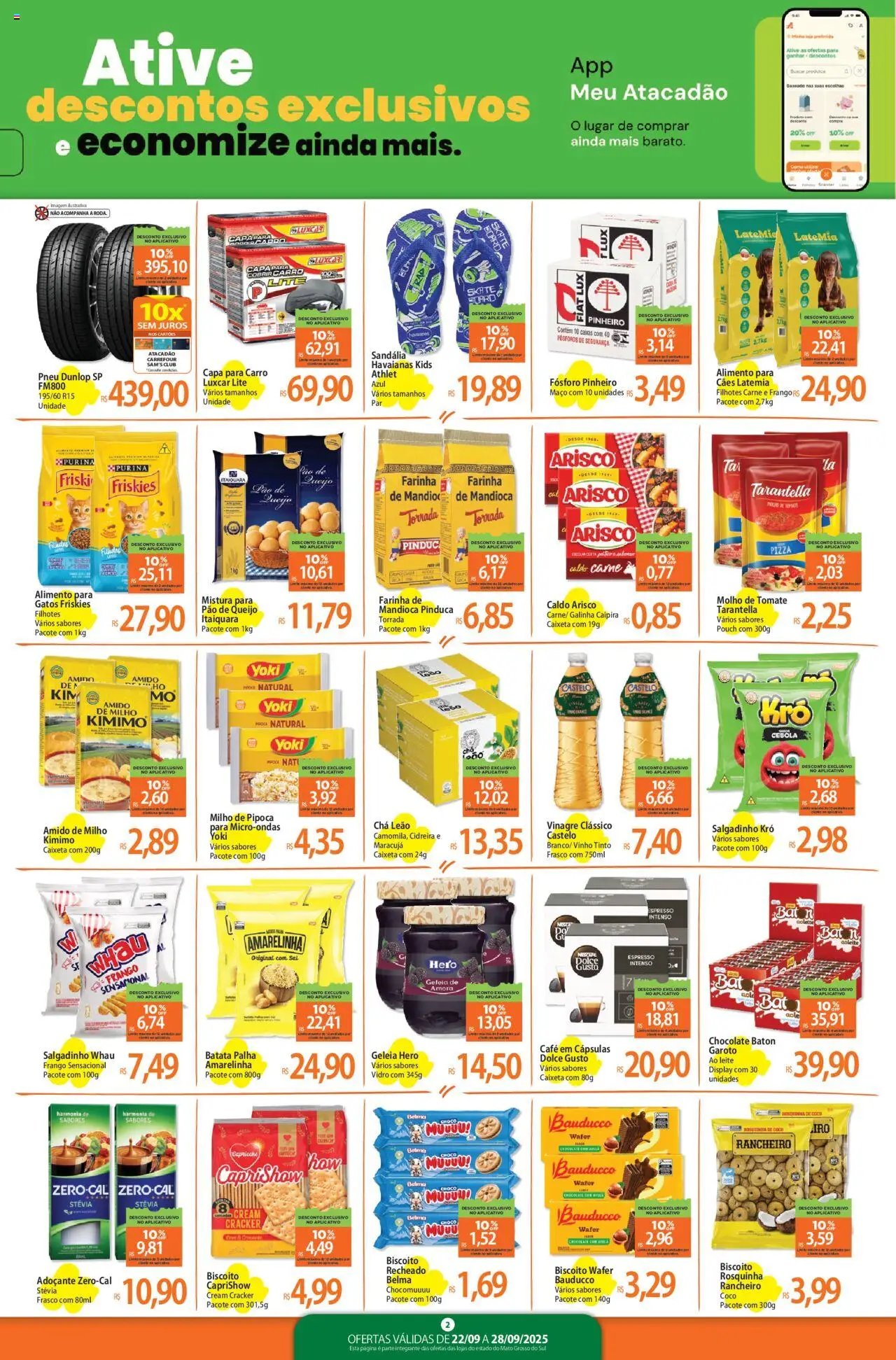 Atacadão folheto a partir de 22/09/2025 Ofertas - MS (2025-09-22 - 2025-09-28) | Angebote1.de-br