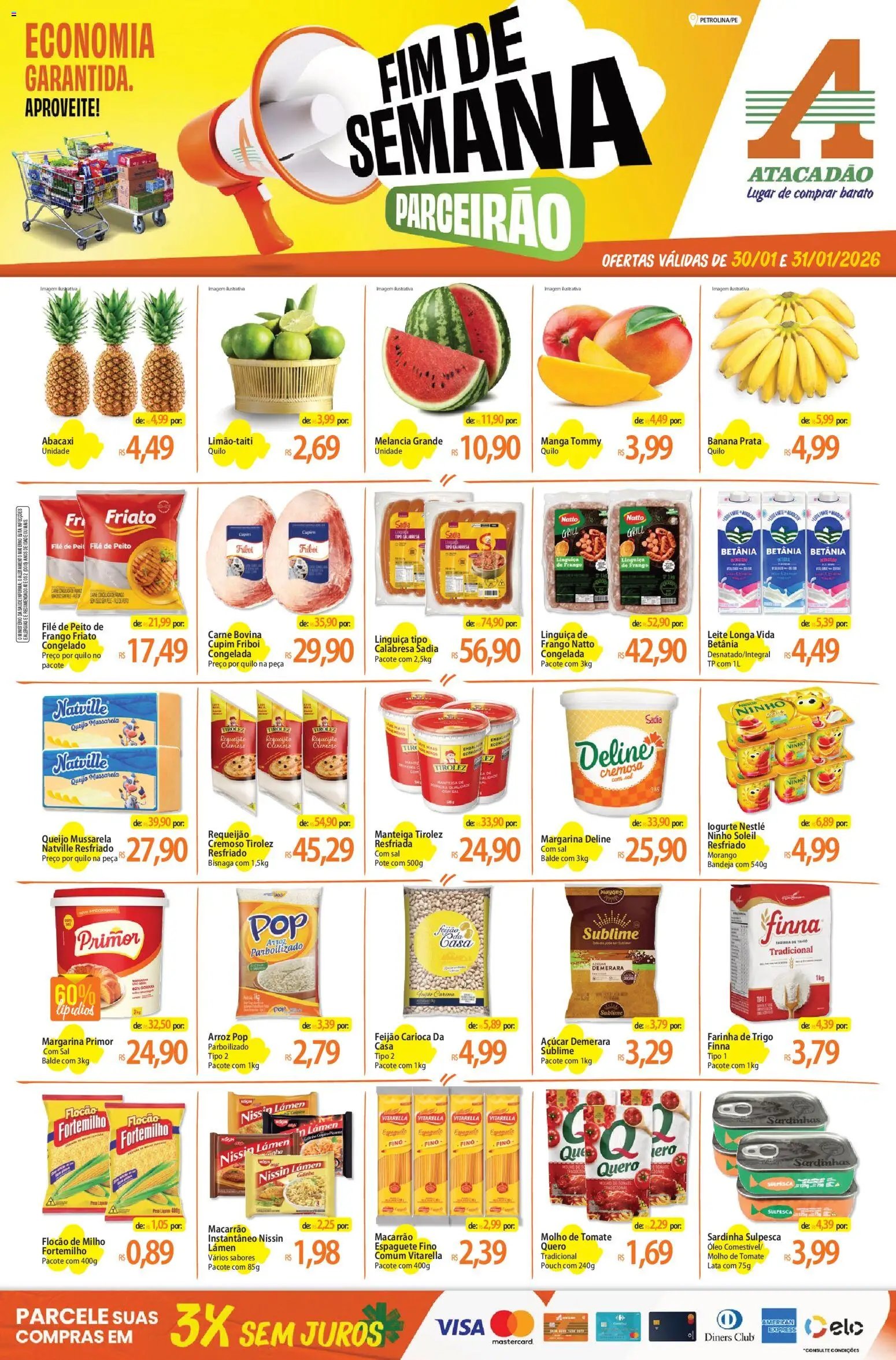 Atacadão folheto a partir de 30/01/2026 Ofertas - PE (2026-01-30 - 2026 ...