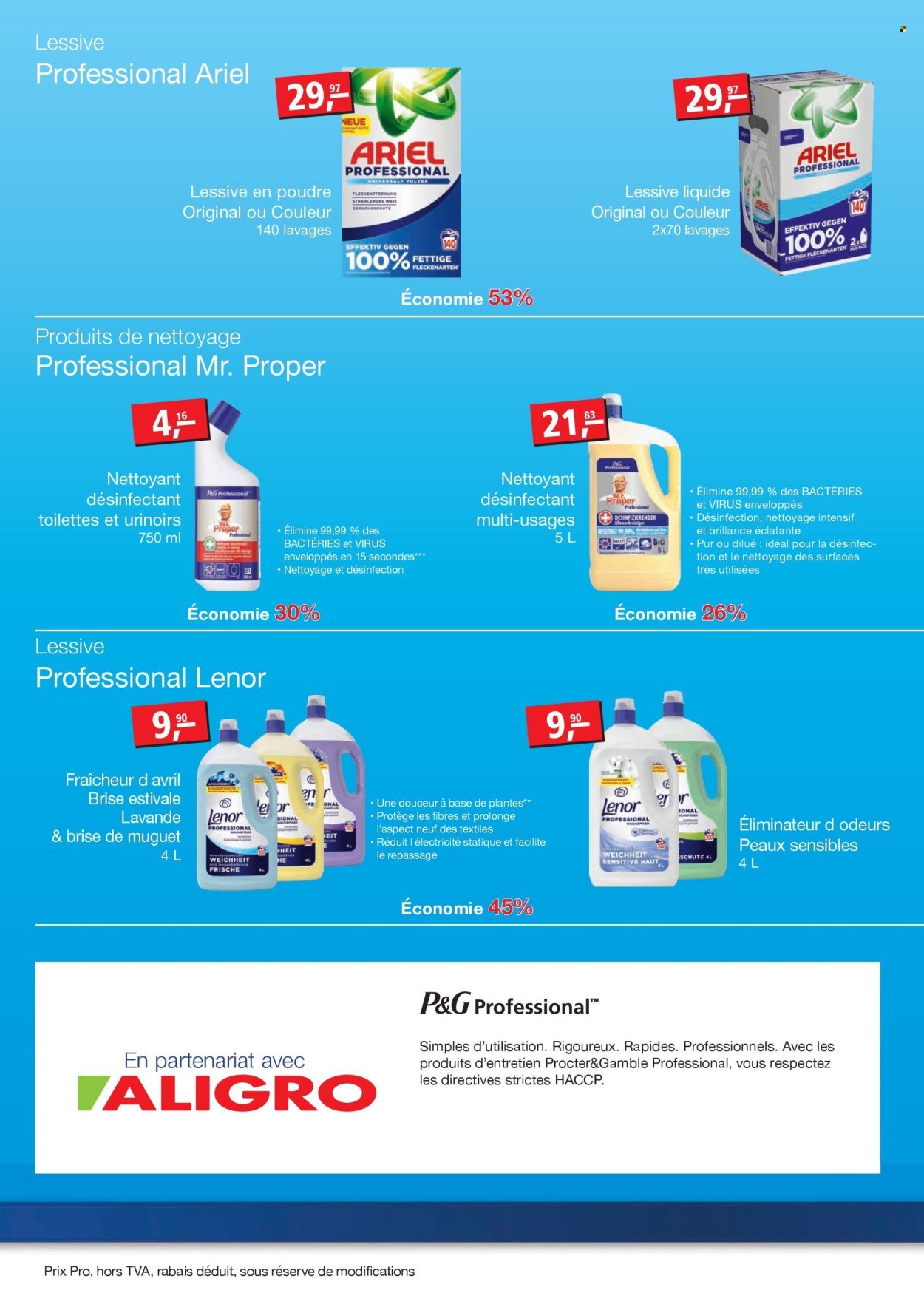 ALIGRO Prospekt - Offre Procter & Gamble (2025-09-08 - 2025-10-04)...