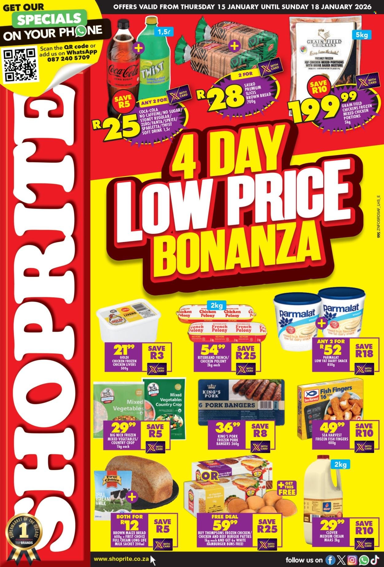 SHOPRITE specials - Low Price Bonanza KwaZulu Natal (2026-01-15